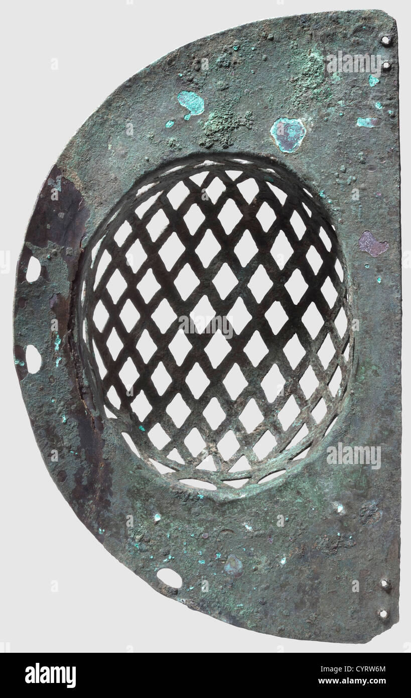 A Roman eye protector for a horse's forehead, 1st/2nd century AD ...