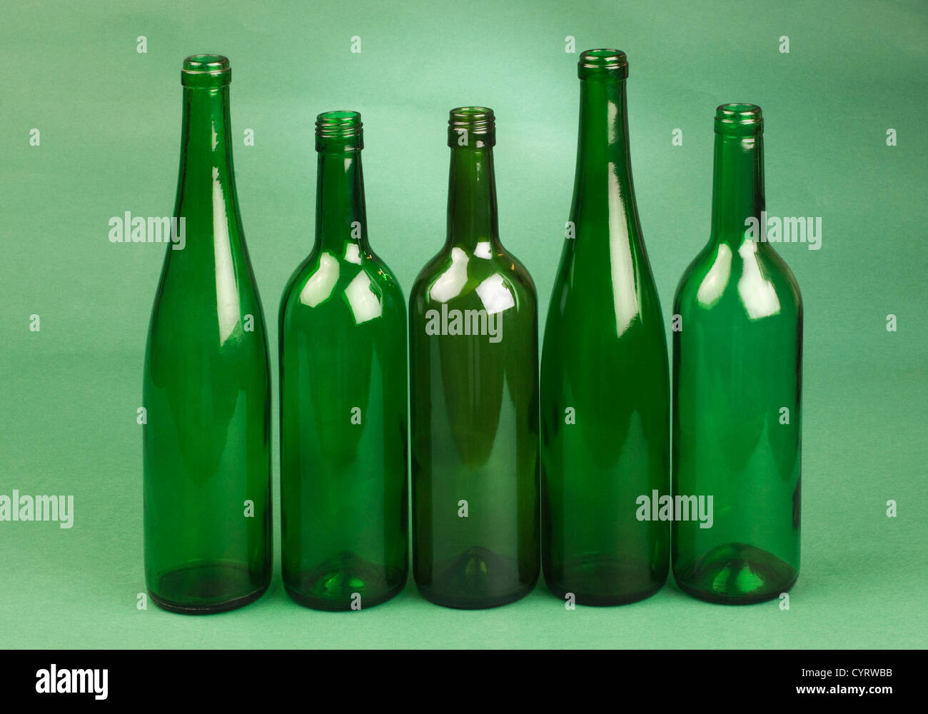 Five empty beer bottles hi-res stock photography and images - Alamy
