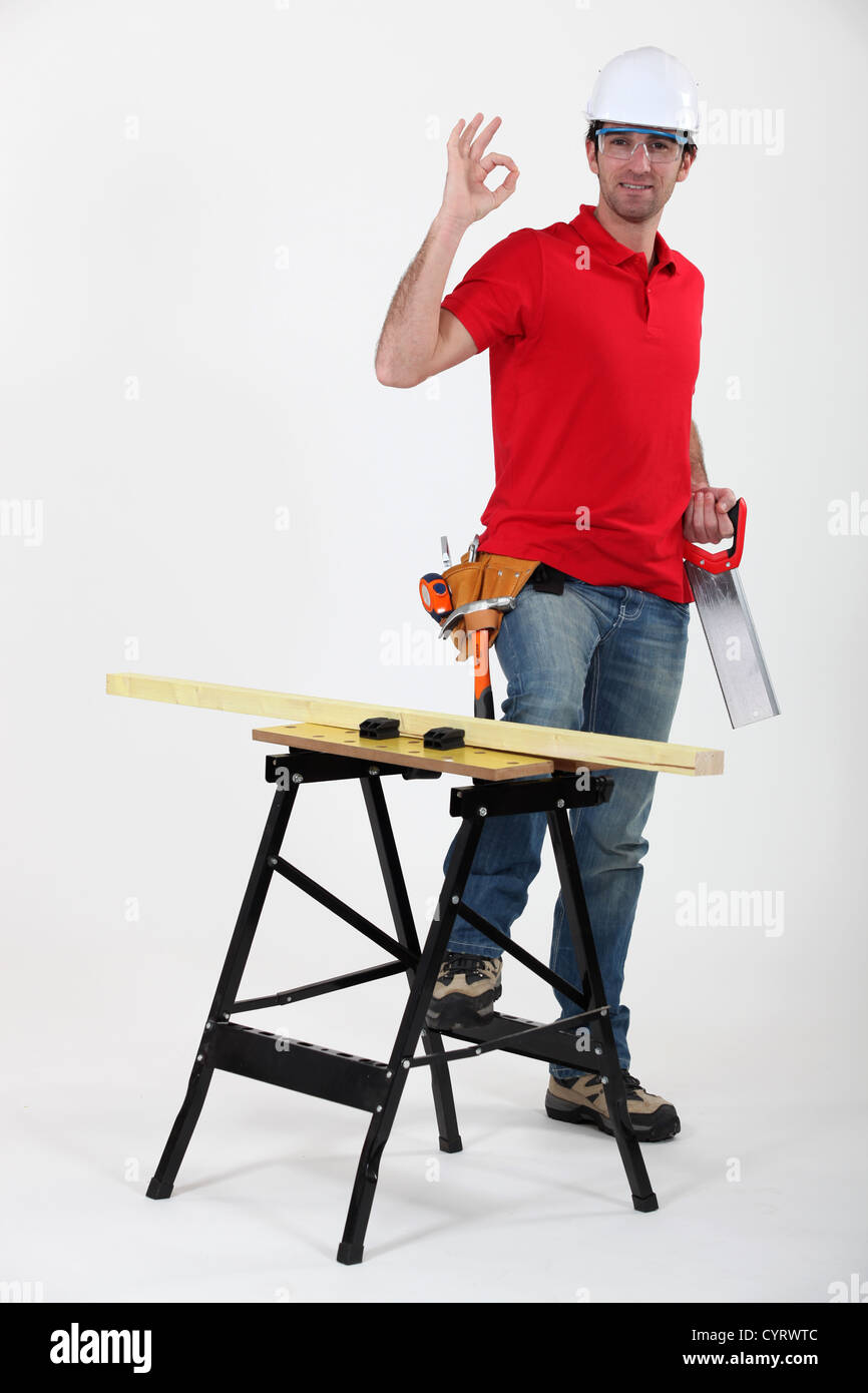 Sawing to size hi-res stock photography and images - Alamy