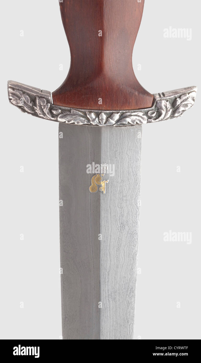 An SA honour dagger M 1938 with chain hanger for high leaders,maker ...