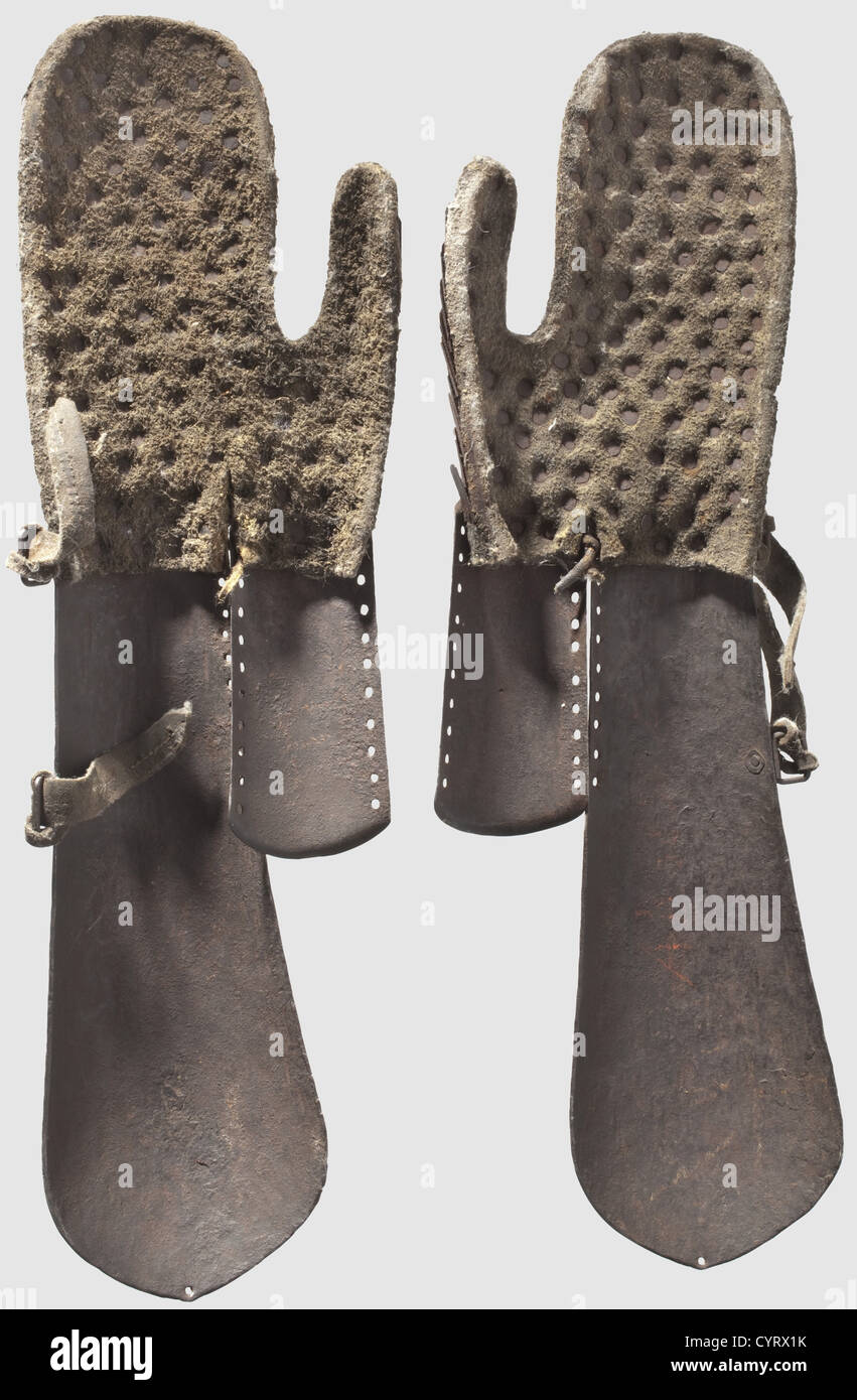 A pair of arm guards for a Polish hussar armor,17th/ 18th century ...