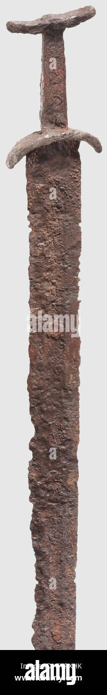 A frankish sword with silver inlay hi-res stock photography and images ...