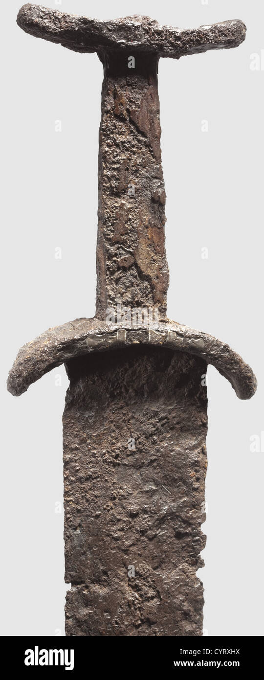 A frankish sword with silver inlay hi-res stock photography and images ...