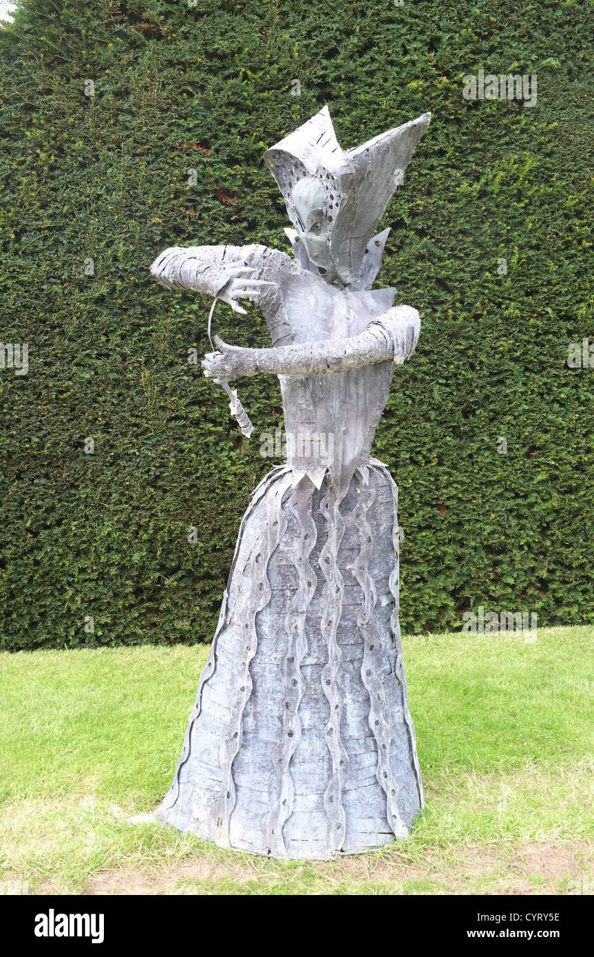 Galvanised Steel Sculpture depicting William Shakespeare play Lady ...