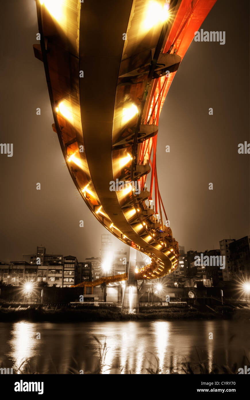 It is a beautiful and colorful bridge Stock Photo - Alamy