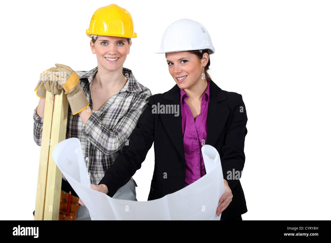 Women constructors hi-res stock photography and images - Alamy