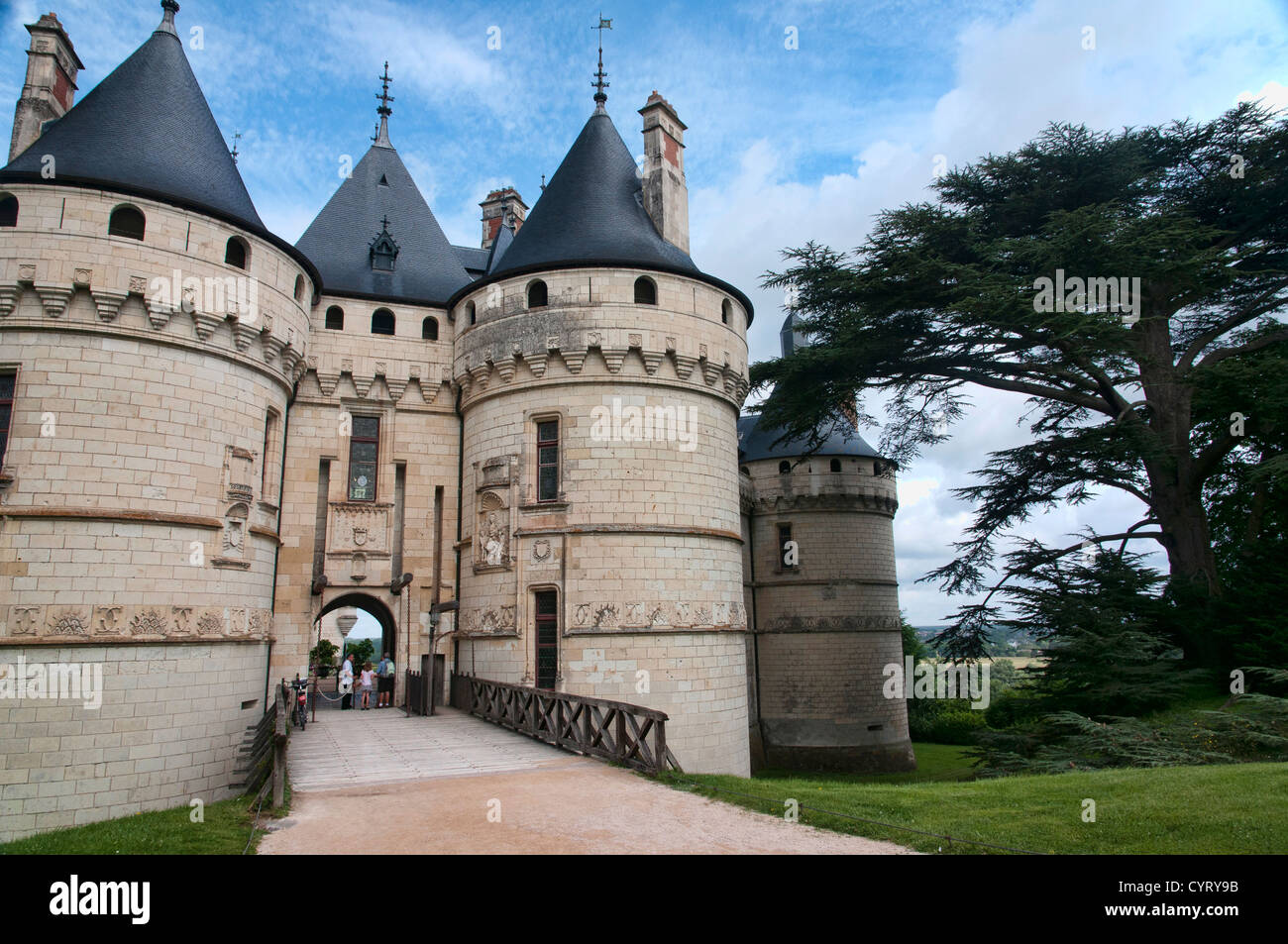 Chaumont castle france hi-res stock photography and images - Alamy