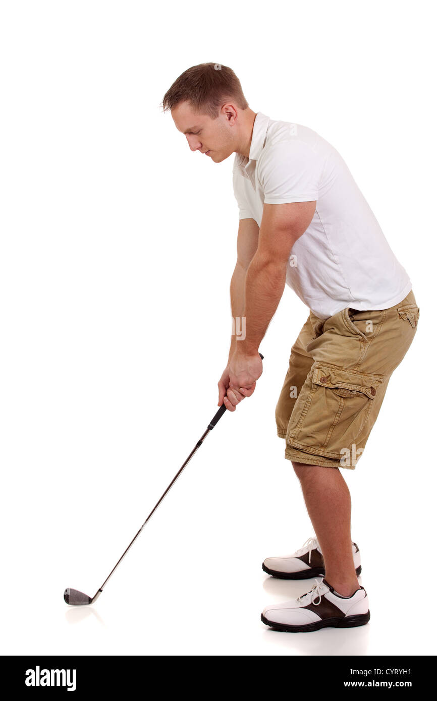 Sport athlete golf golfer man male hi-res stock photography and images ...