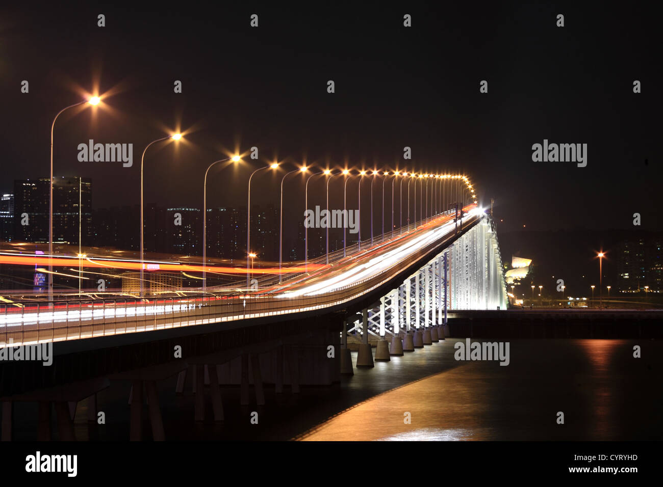bridge in macau Stock Photo - Alamy