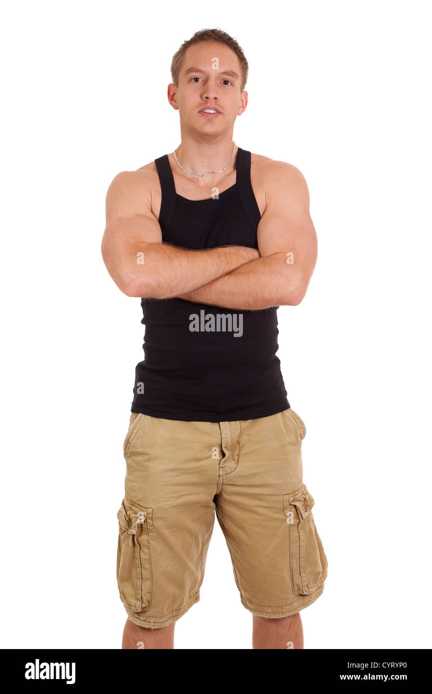 Young adult male model Cut Out Stock Images & Pictures - Alamy