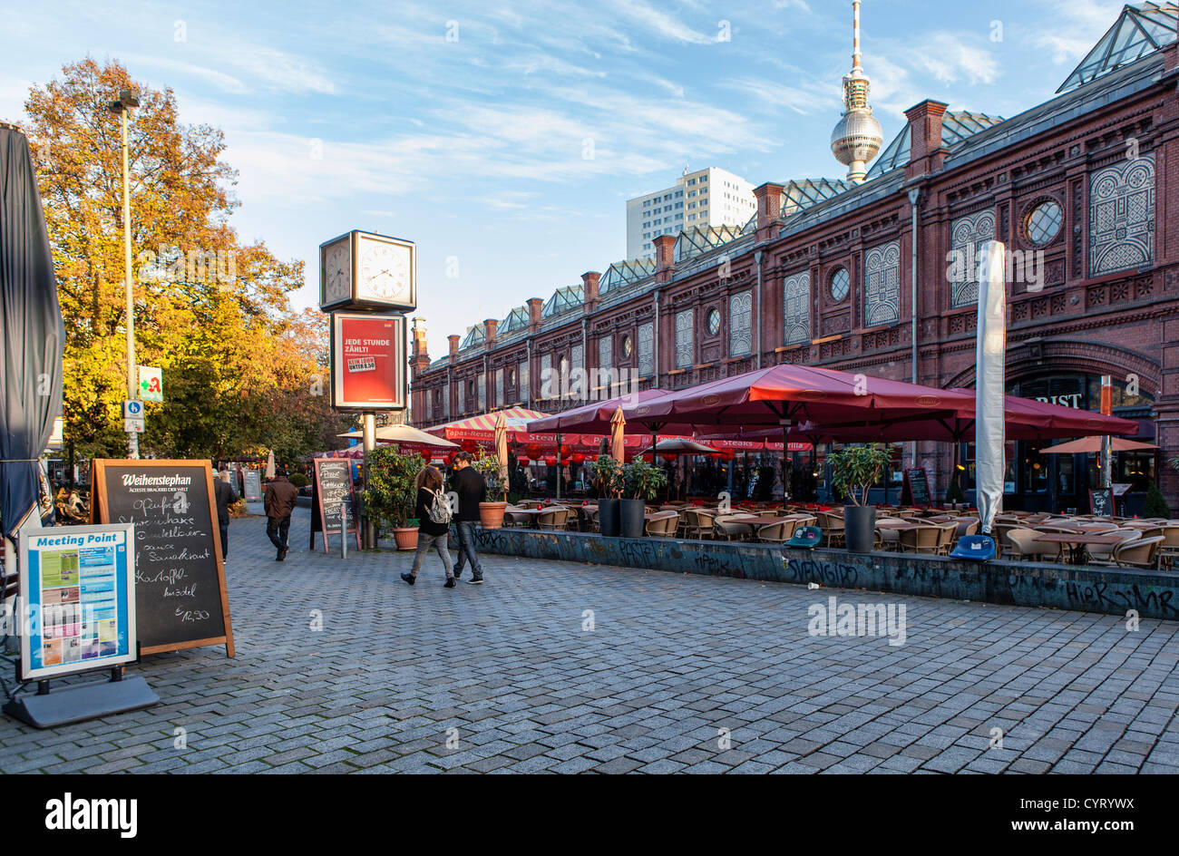 The Hackescher Markt - a square housing restaurants, businesses and ...