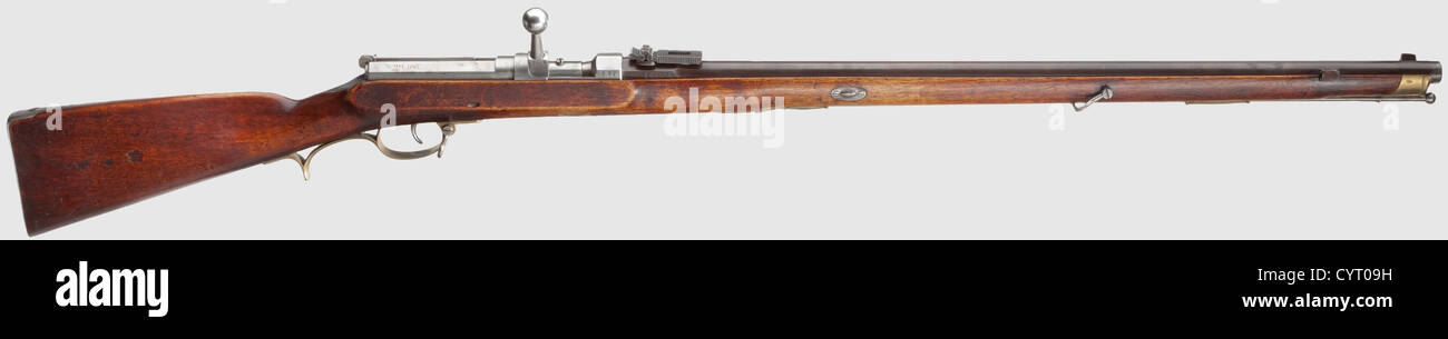 Fusilier's rifle M 1860,Cal.15 mm,no.2268,matching numbers including ...