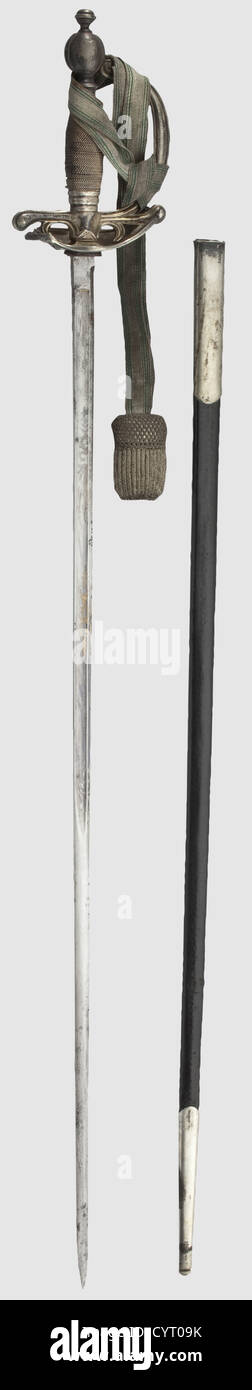 A Saxon interim sword for officers of the Cavalry Guard Regiments,circa ...