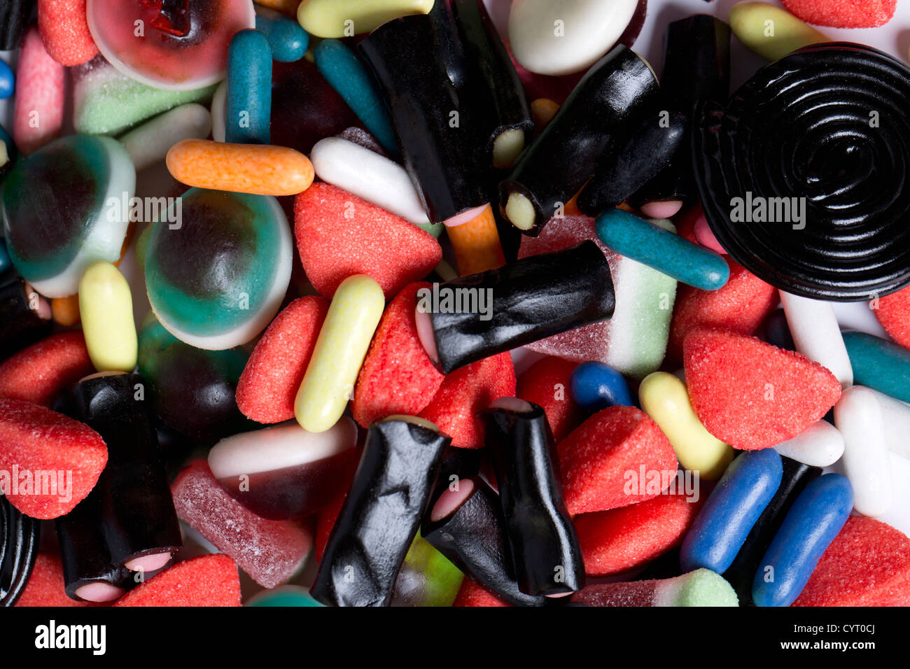 colorful Halloween candy Stock Photo - Alamy