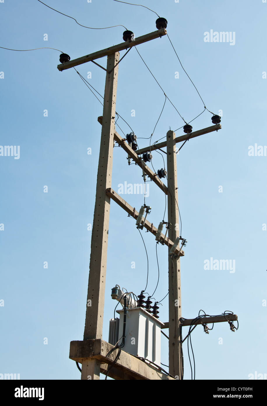 high voltage electric Stock Photo - Alamy