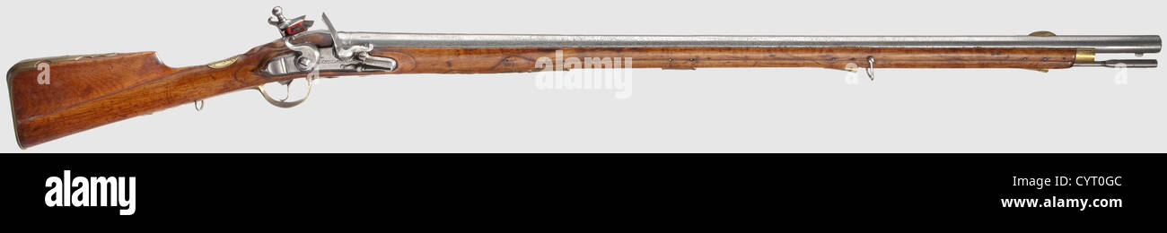 Infantry rifle M 1740/73,Smooth bore in cal.19 mm,on upper side of ...
