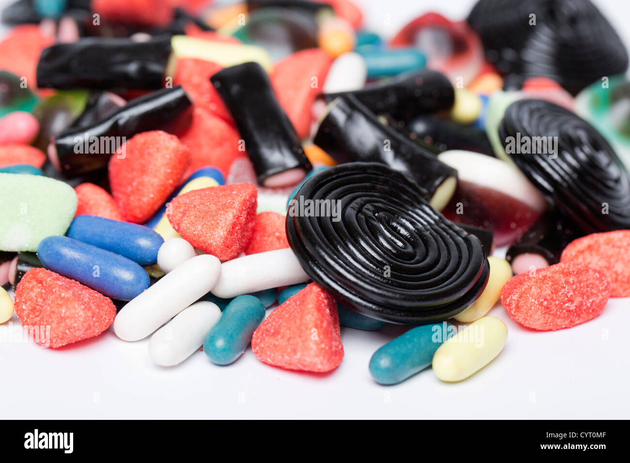 colorful Halloween candy Stock Photo - Alamy