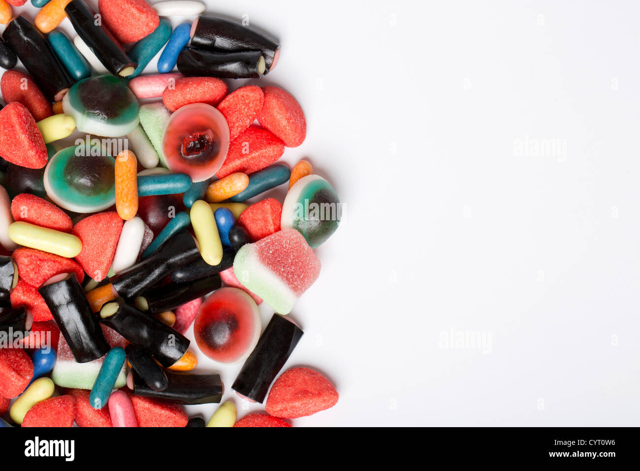 colorful Halloween candy Stock Photo - Alamy