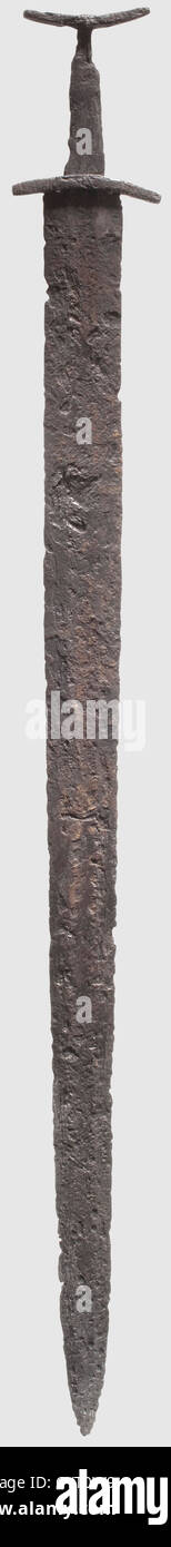 A Central European Frankish Spatha, 7th Century Broad double-edged ...