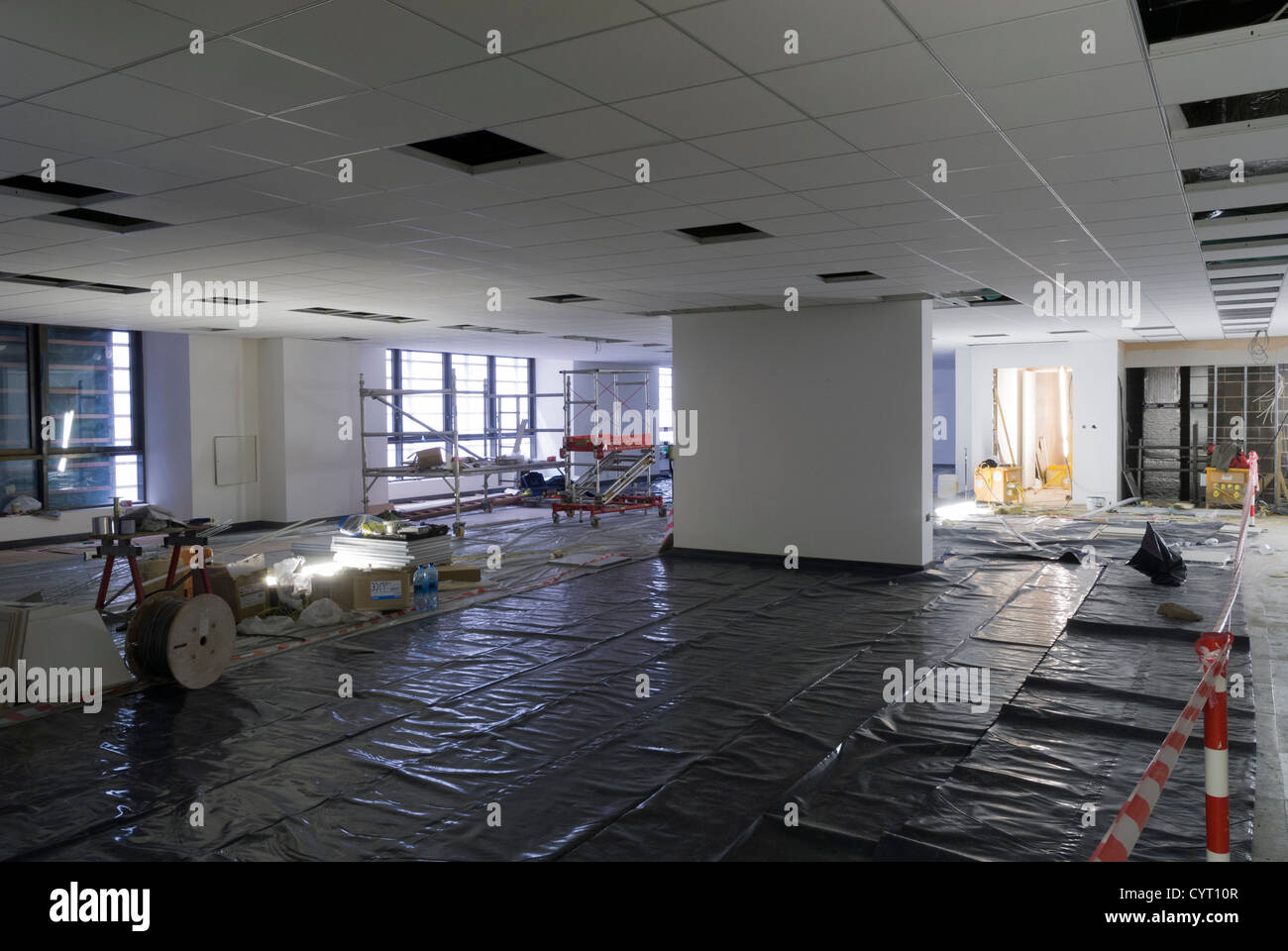 interior of building under construction Stock Photo - Alamy