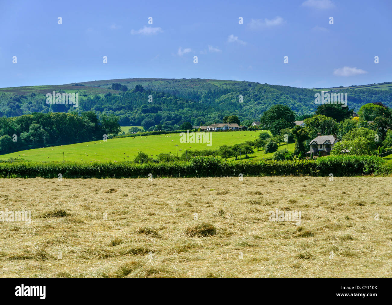 classic english countryside england uk Stock Photo - Alamy