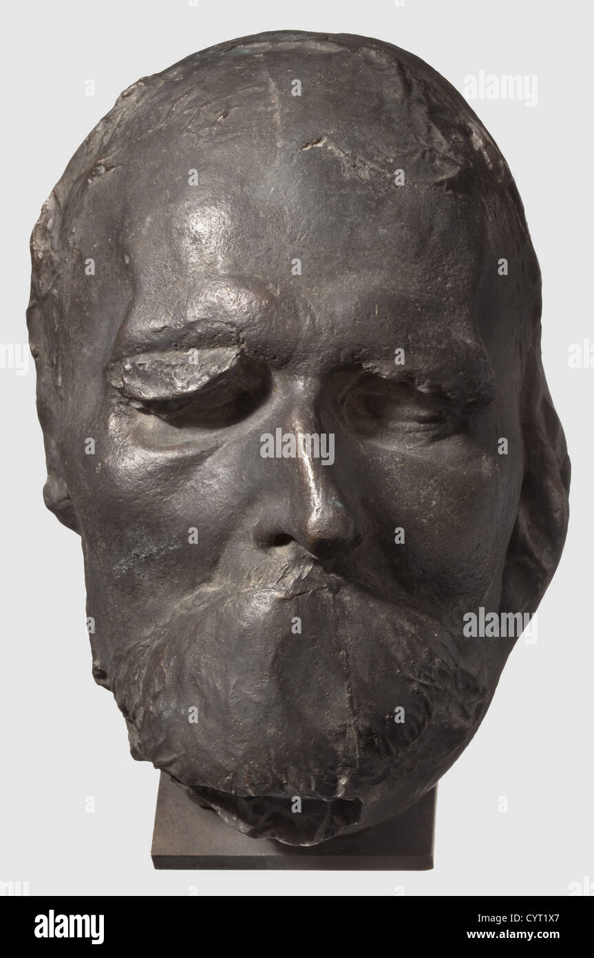Bust philosopher poet bronze hi-res stock photography and images - Alamy
