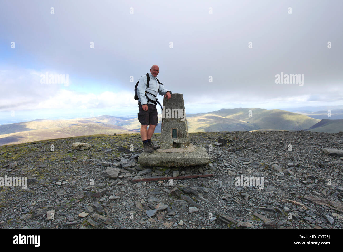 Ordinance survey trig points hi-res stock photography and images - Alamy