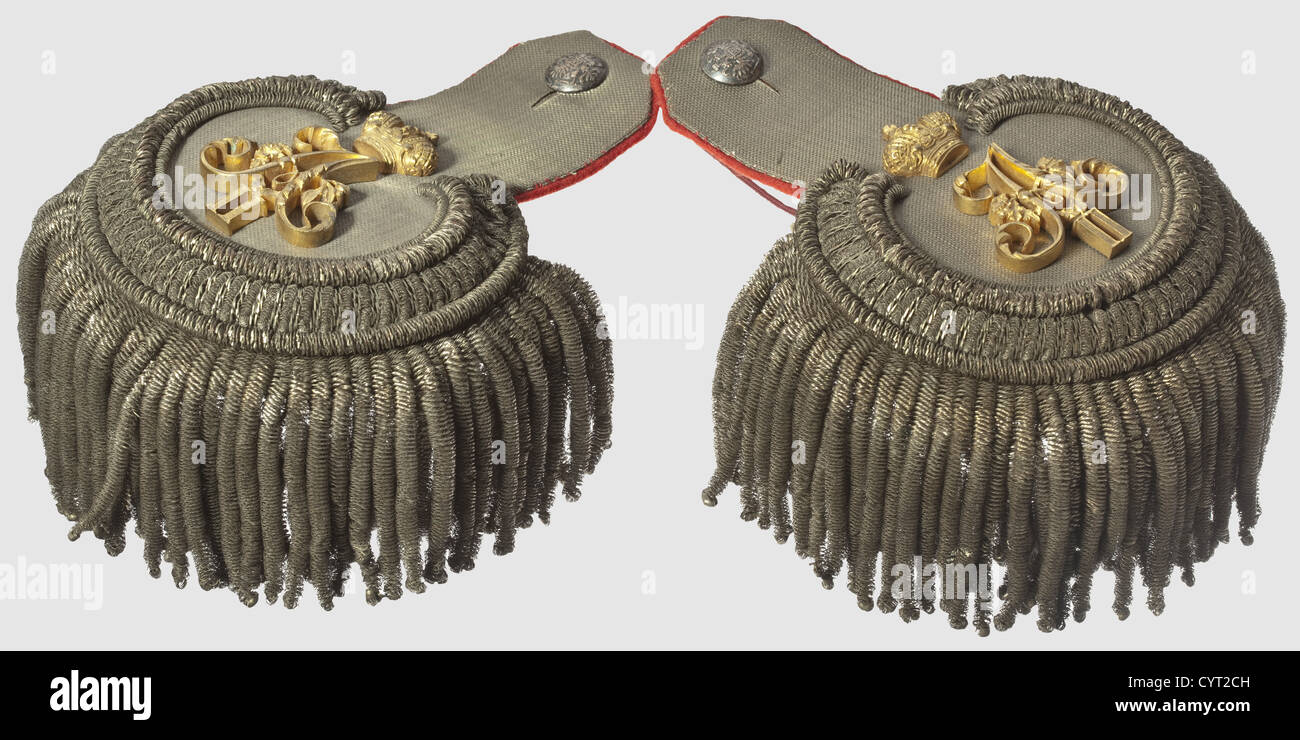 Russian pair epaulettes colonel circa hi-res stock photography and ...