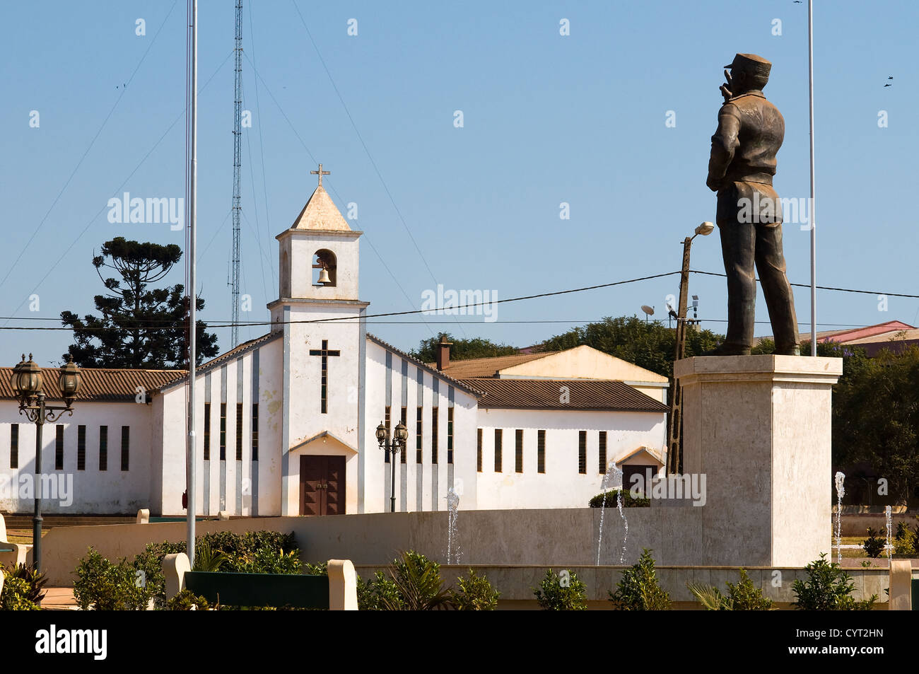 Central Park scene, Lichinga, mozambique Stock Photo - Alamy