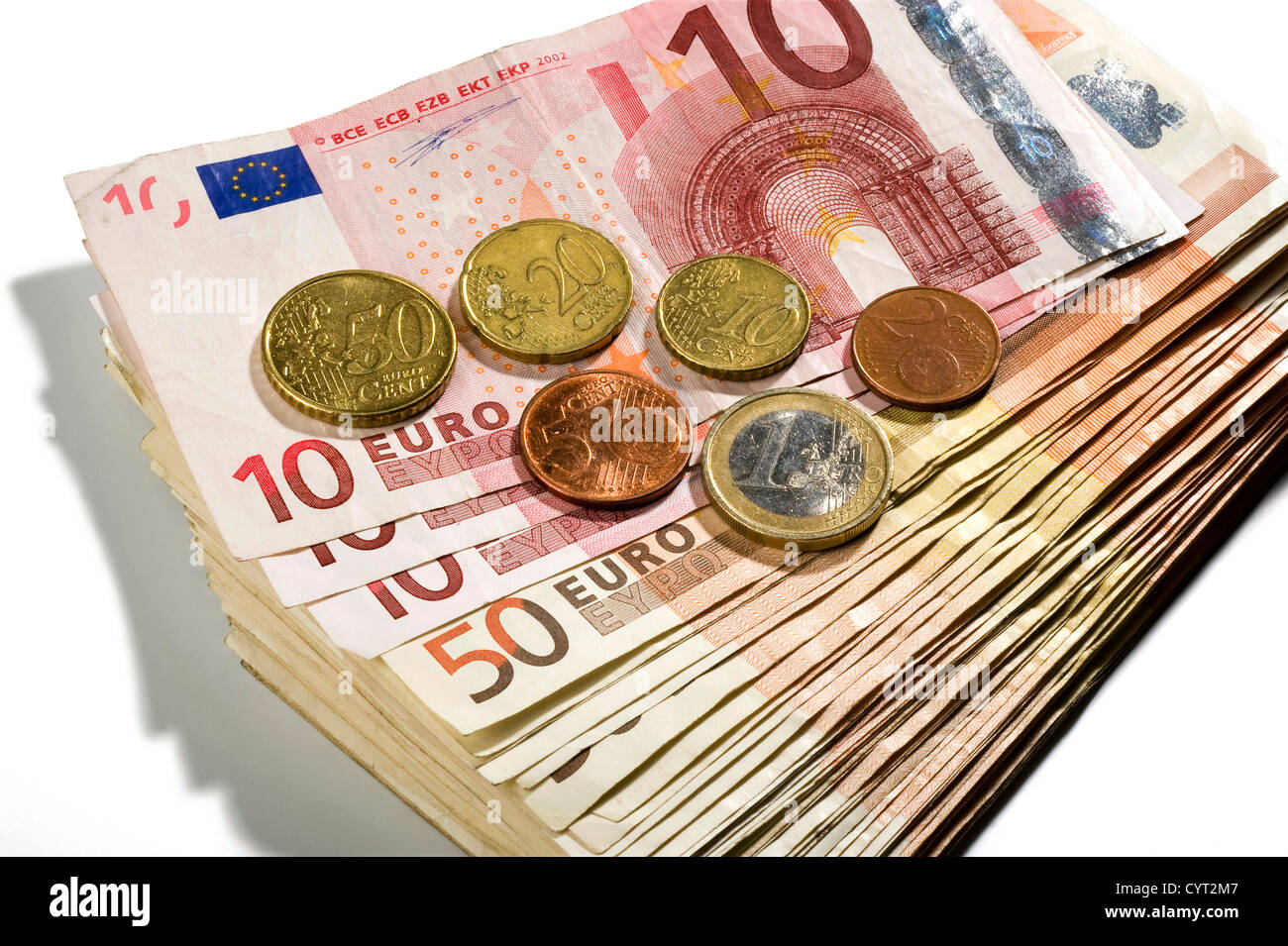 Euro paper hi-res stock photography and images - Alamy