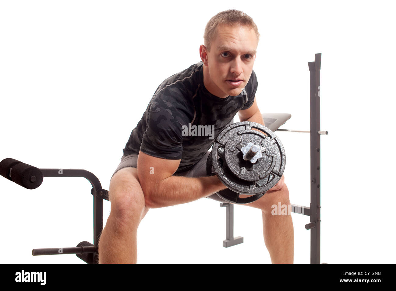 Lifting one person Cut Out Stock Images & Pictures - Alamy