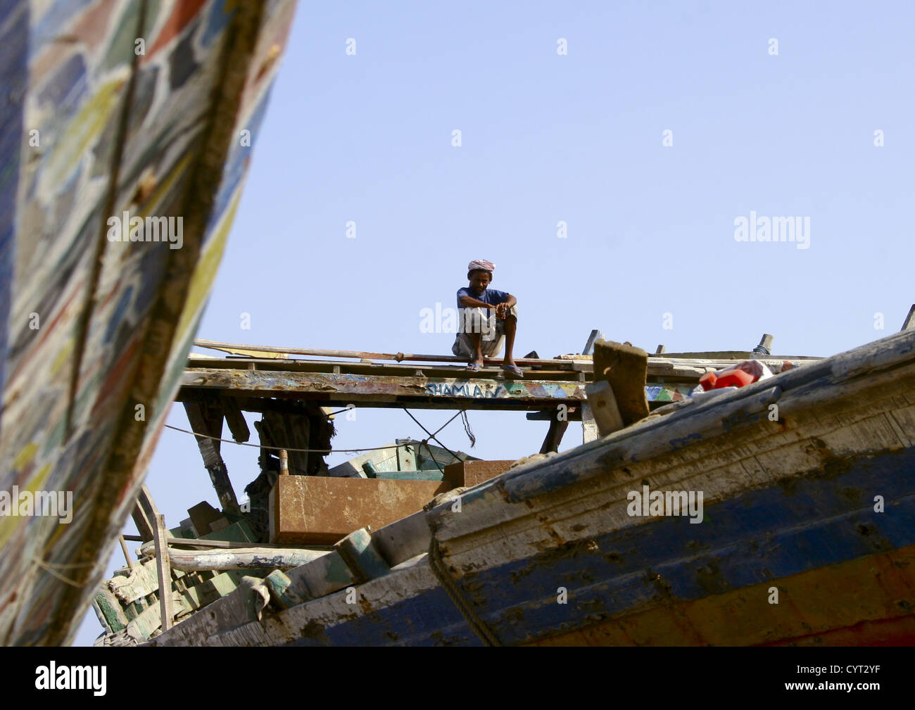 Hodeidah harbour hi-res stock photography and images - Alamy