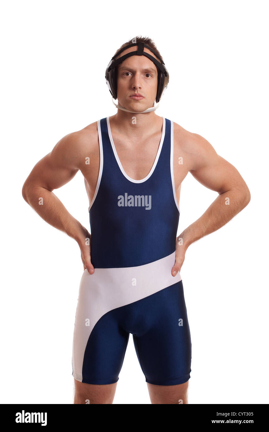 Male wrestling singlet hi-res stock photography and images - Alamy