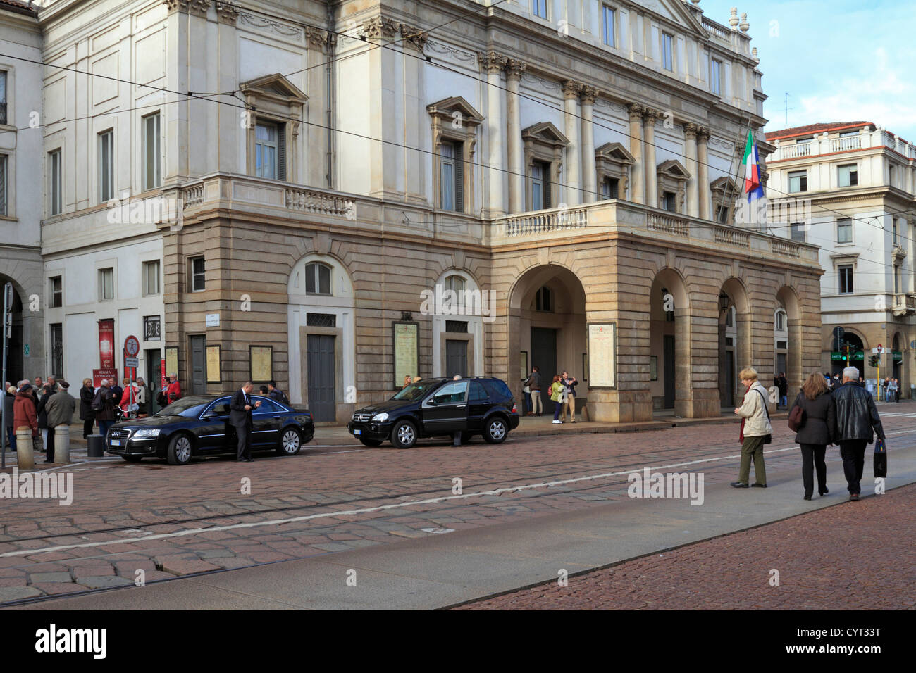 La Scala Opera House in Milan, Italy, Europe Stock Photo - Alamy
