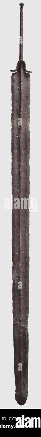 A Celtic long sword,Central Europe,middle Latène period,3rd / 2nd ...