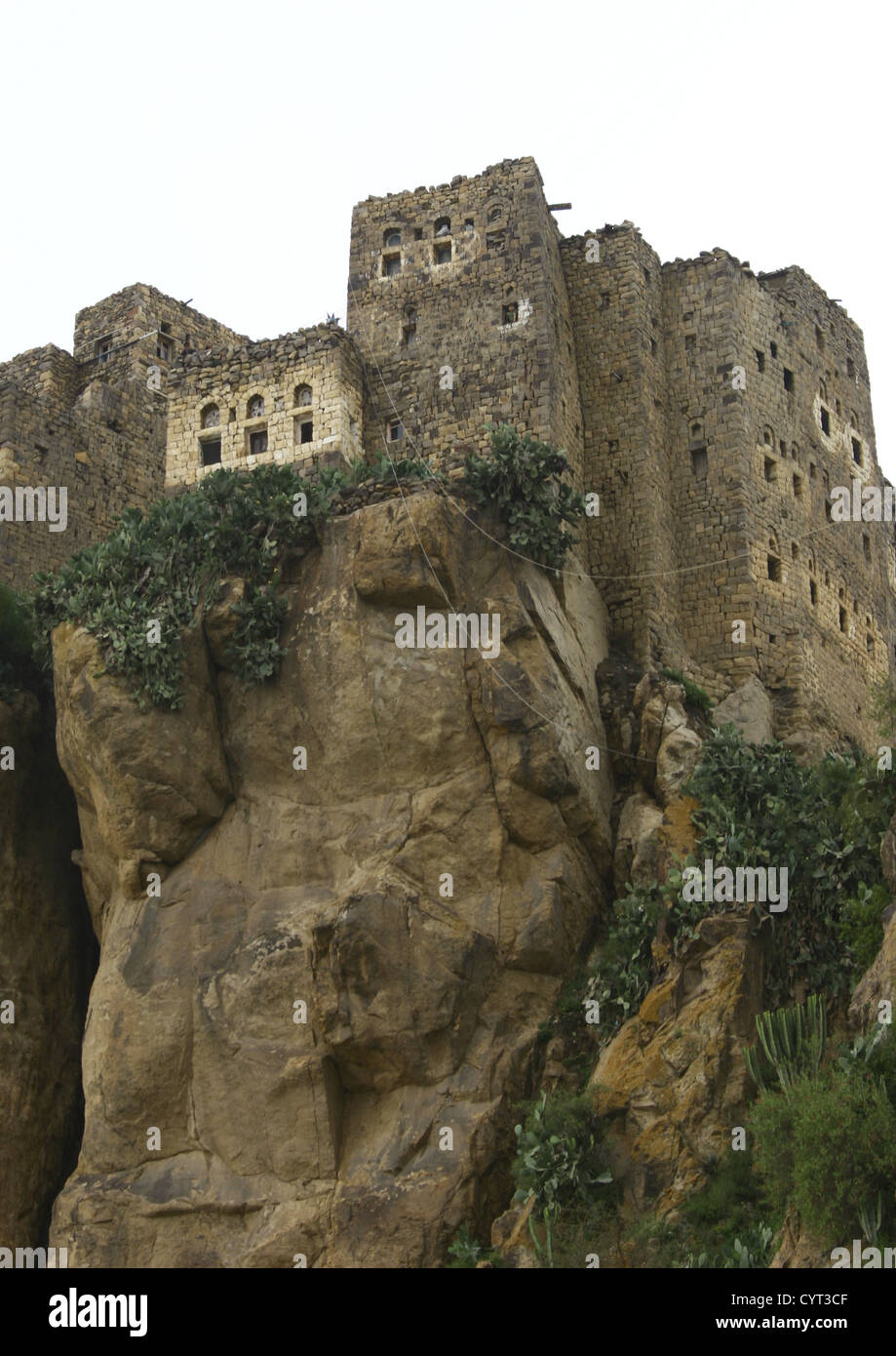 Al Hajjarah Village, Jabal Haraz , Yemen Stock Photo - Alamy
