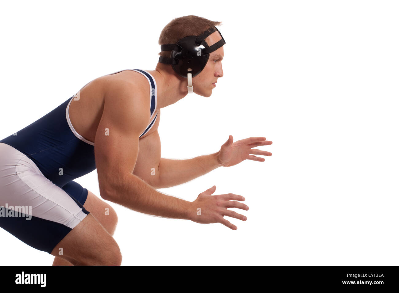 Male wrestling singlet Cut Out Stock Images & Pictures - Alamy