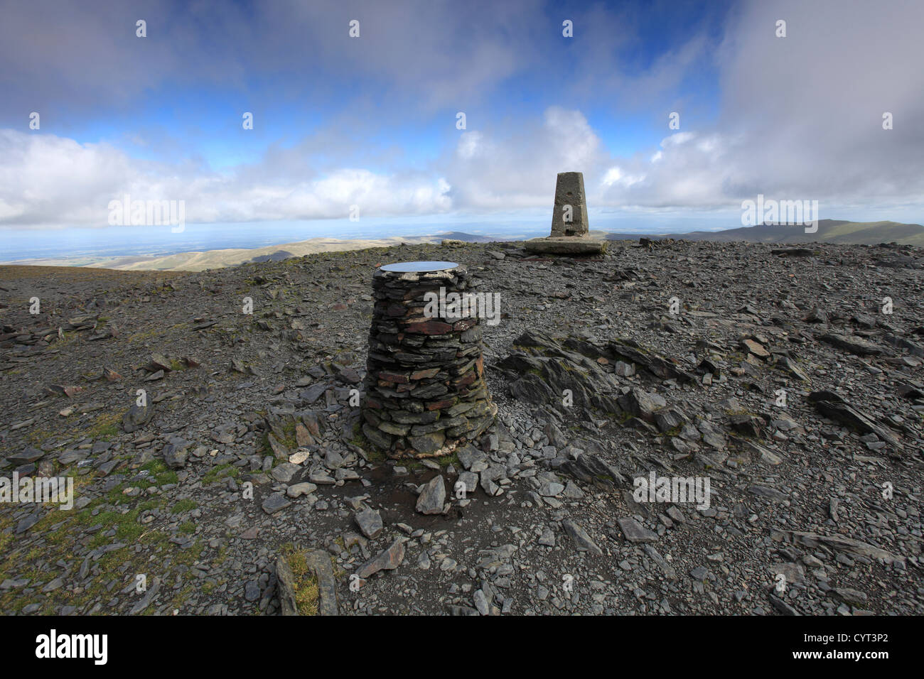 Ordinance survey trig points hi-res stock photography and images - Alamy
