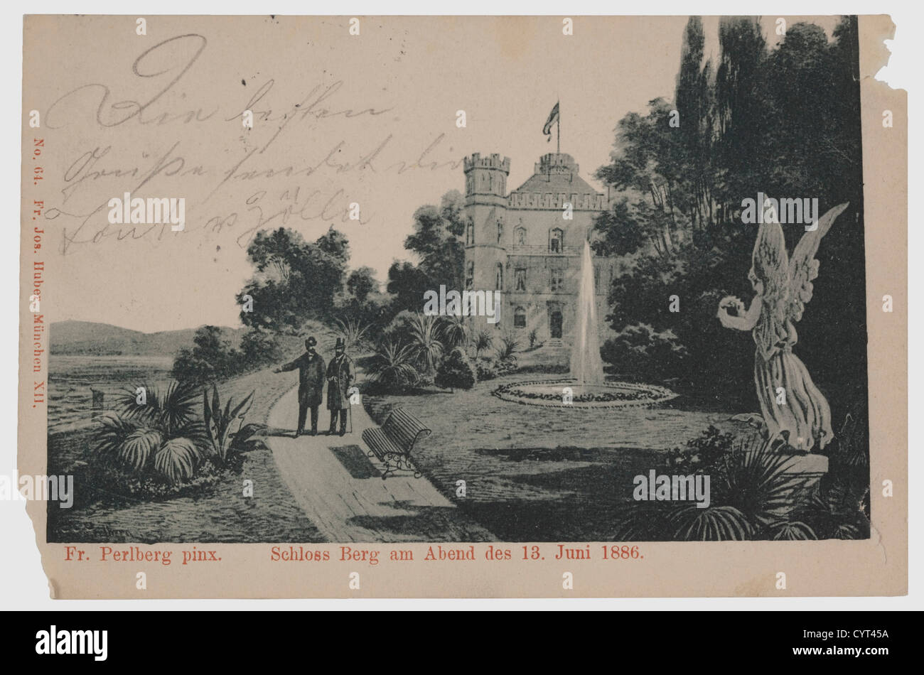 Berg castle starnberg lake germany hi-res stock photography and images ...