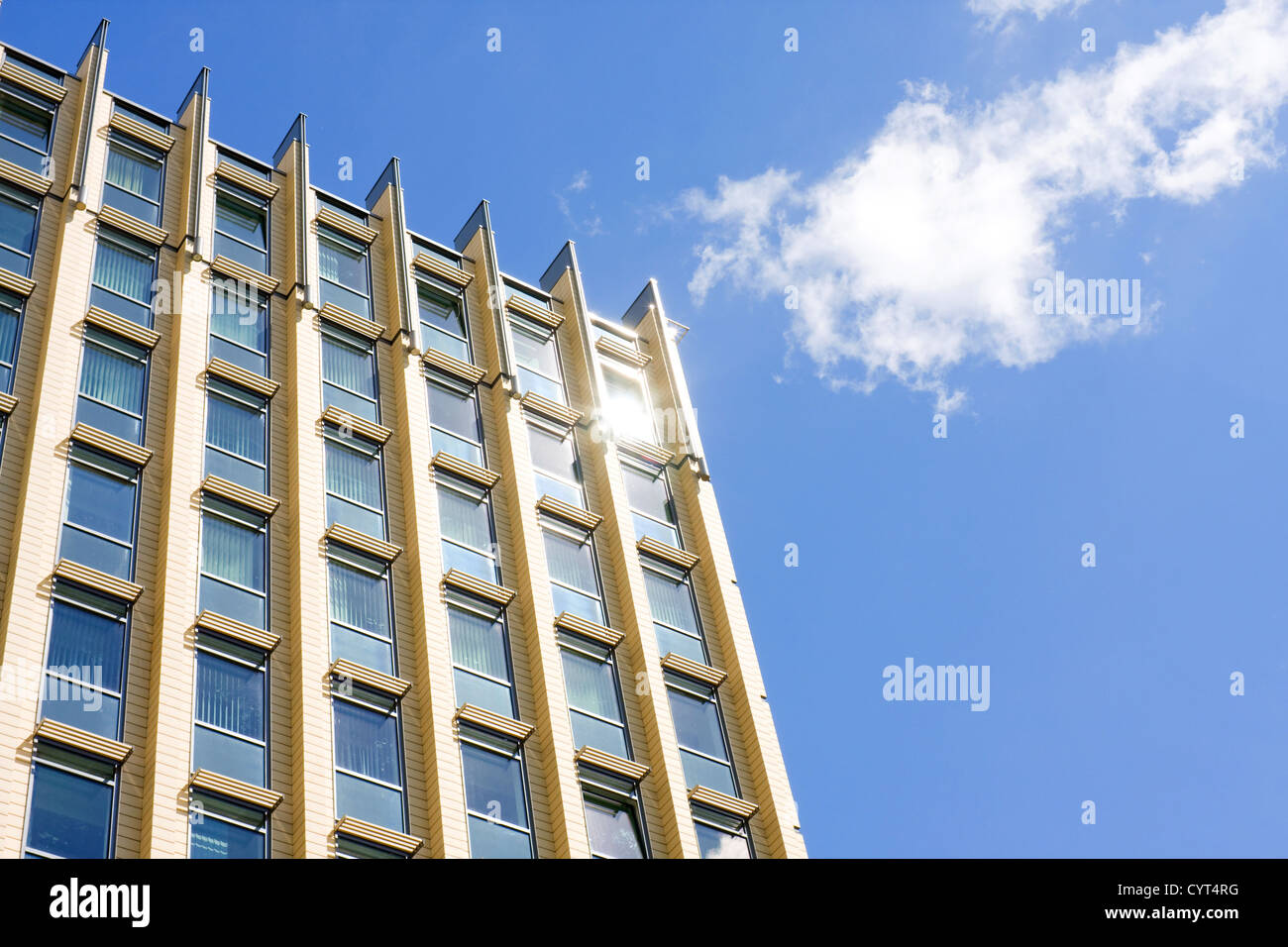 abstract texture of blue glass modern building skyscrapers Stock Photo ...