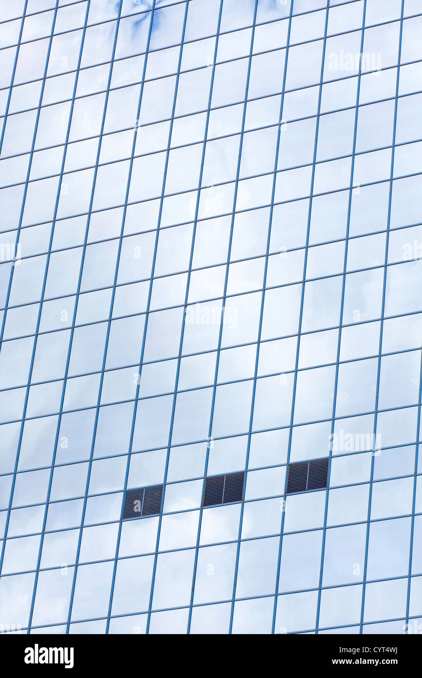 abstract texture of blue glass modern building skyscrapers Stock Photo ...