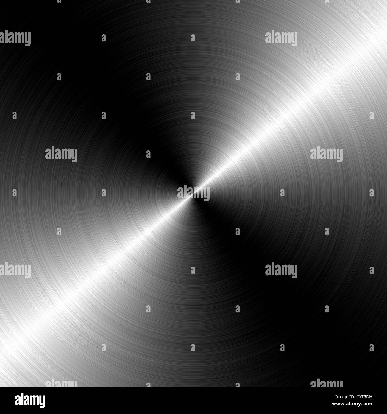 Brushed metal texture circular pattern Black and White Stock Photos ...