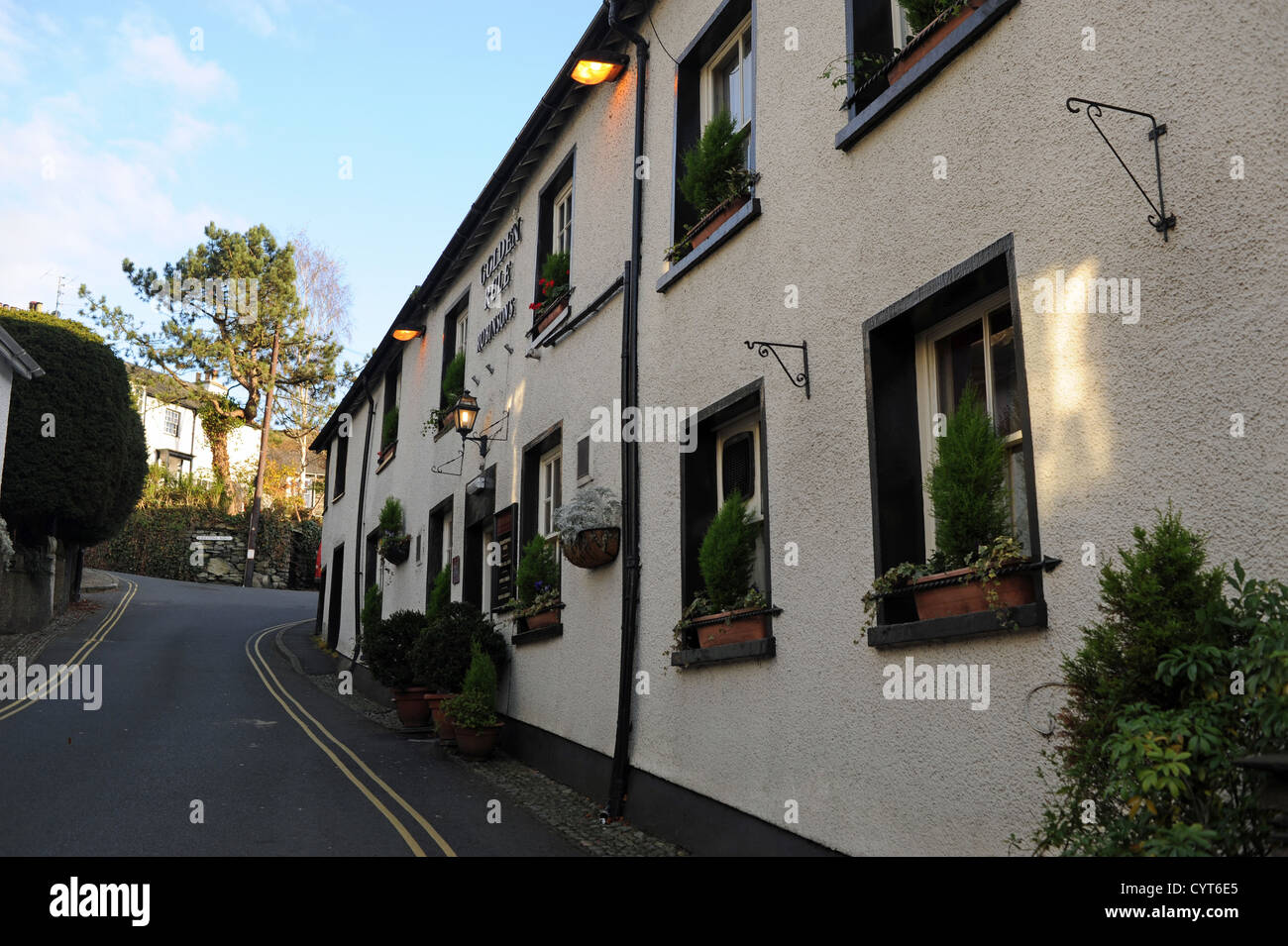 The Golden Rule pub Ambleside in the Lake District Stock Photo - Alamy