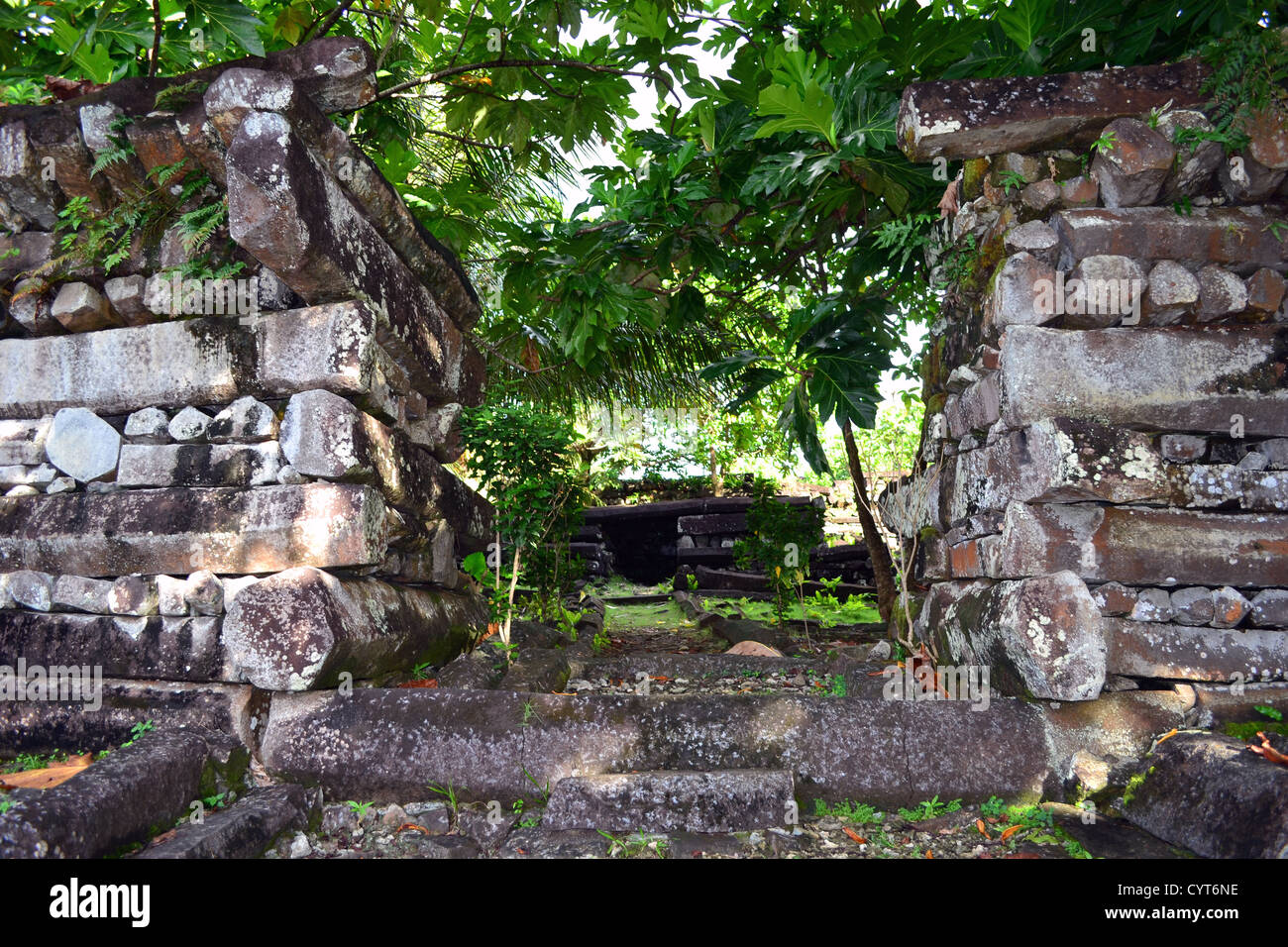 Ruined city of nan madol hi-res stock photography and images - Alamy