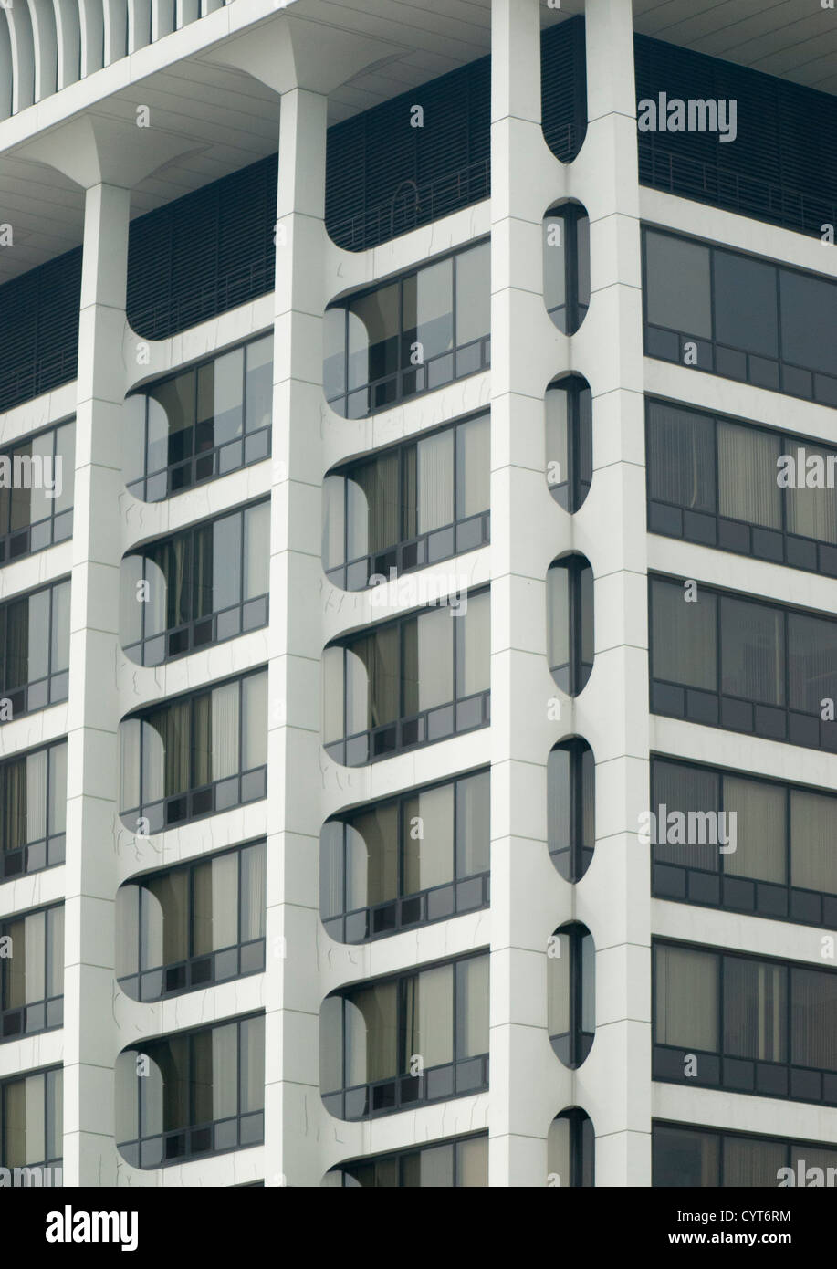 Highrise building in Chicago showing modern architecture Stock Photo ...