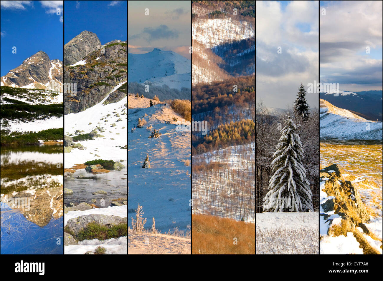 Collage beautiful panorama landscape hi-res stock photography and ...