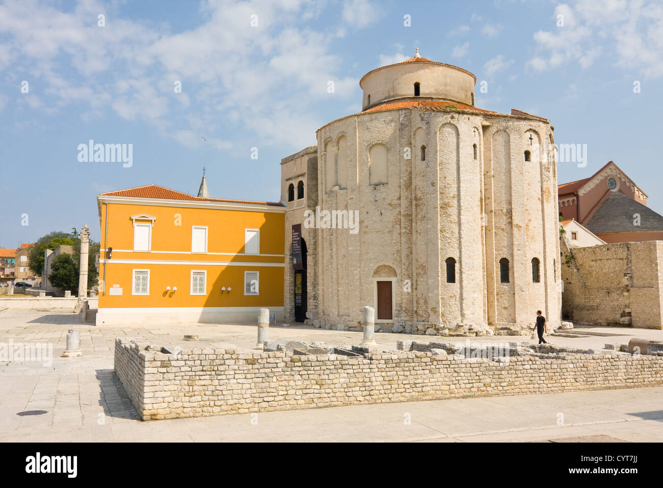 Church of st. Donat, a monumental building from the 9th century in ...