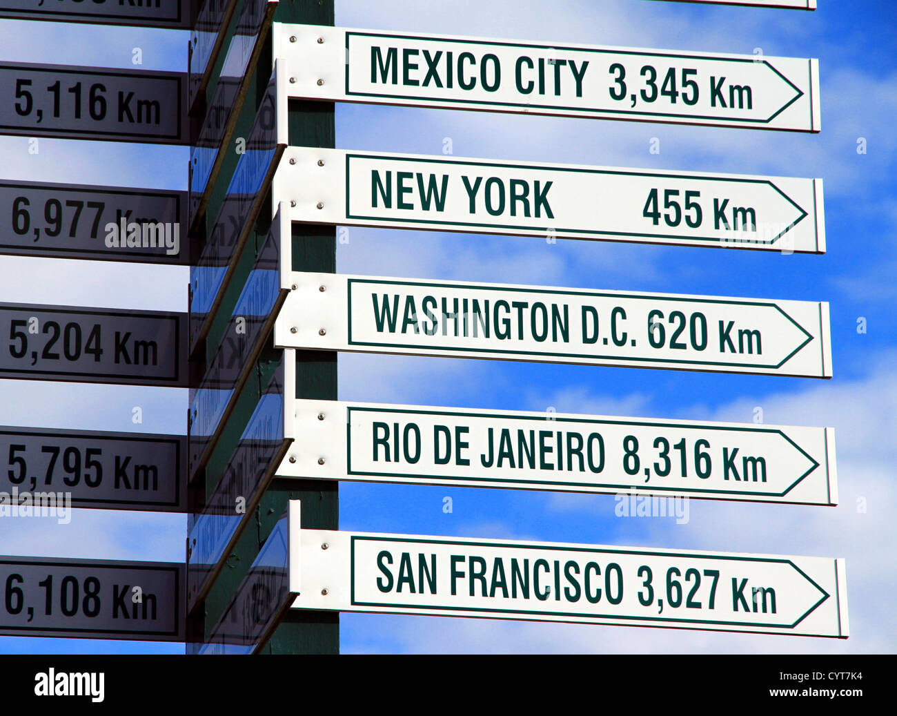 Destination signs hi-res stock photography and images - Alamy