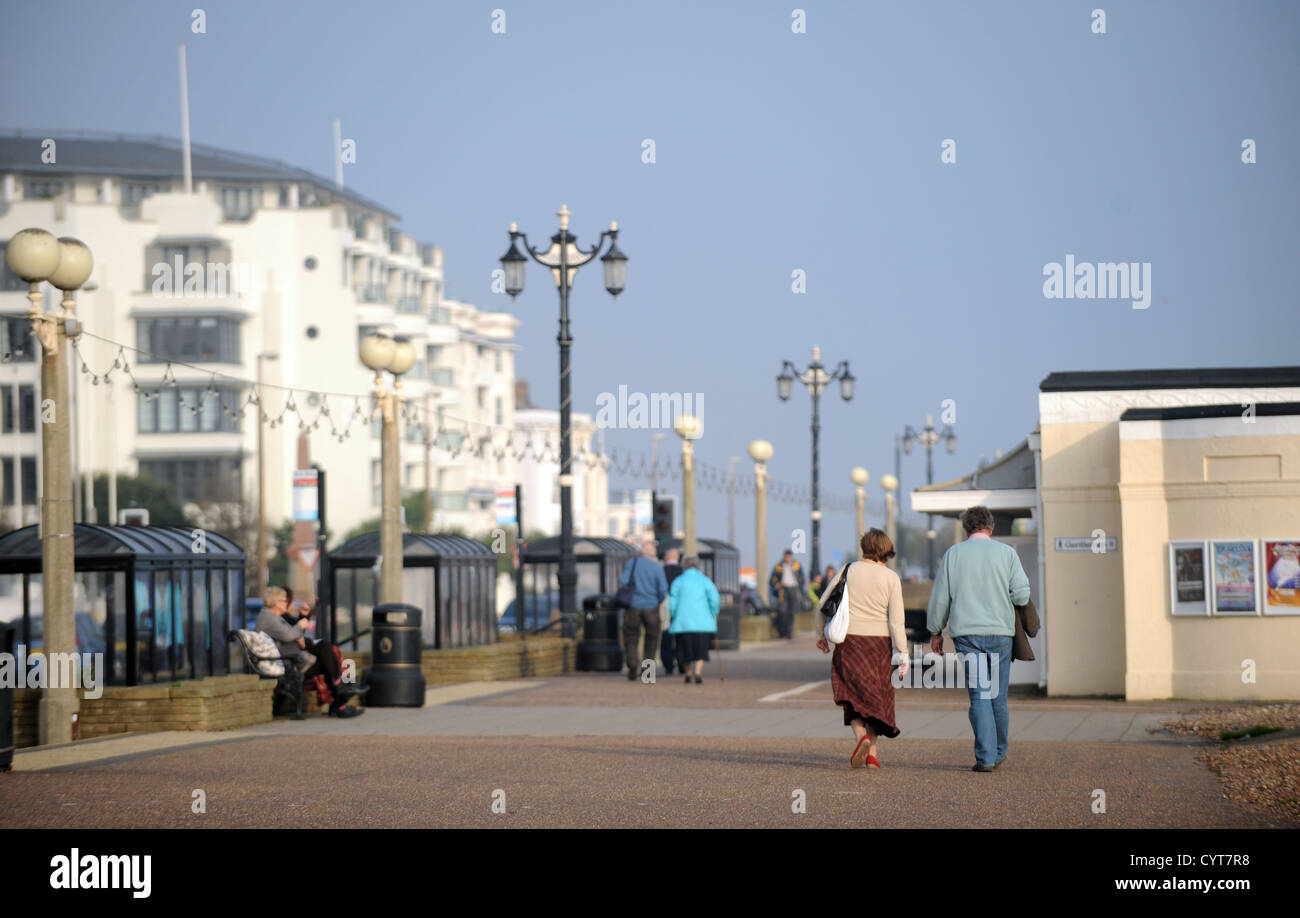 Worthing promenade view hi-res stock photography and images - Alamy