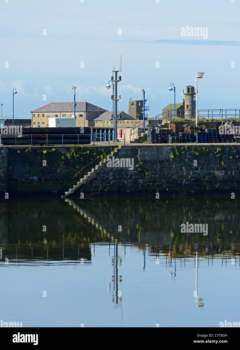 The Harbour, Whitehaven, Cumbria, England, United Kingdom, Europe Stock ...